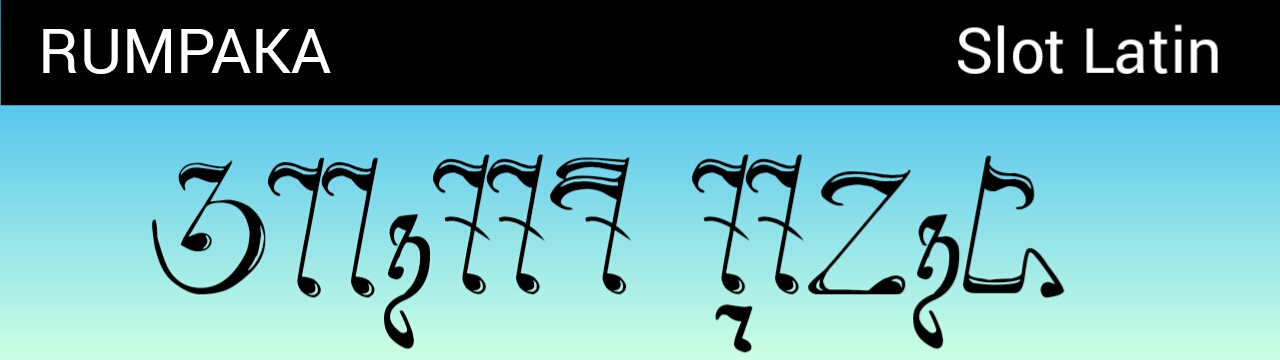 Kairaga.com » Font Aksara Sunda